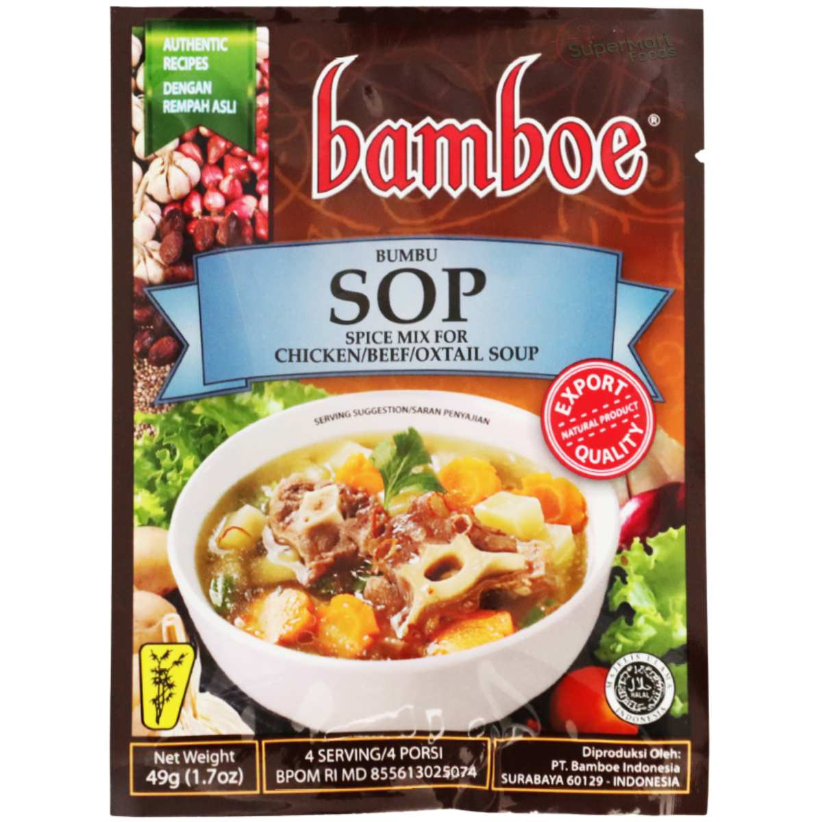 Bamboe Sop 49g – SuperMart.japan