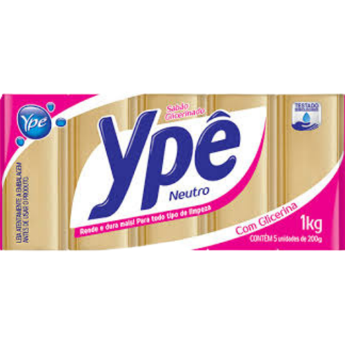 YPÊ SABÃO NEUTRO 5unid.x 180g – SuperMart.japan